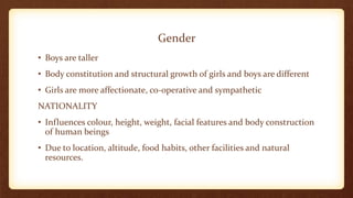 Human Growth And Development For Girls