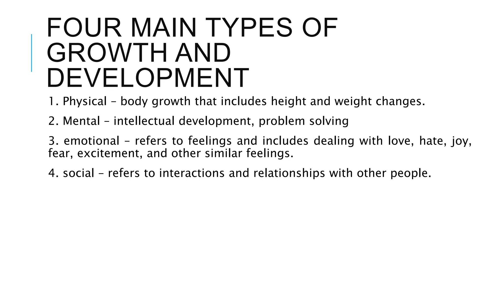 Human growth and development powerpoint | PPTX