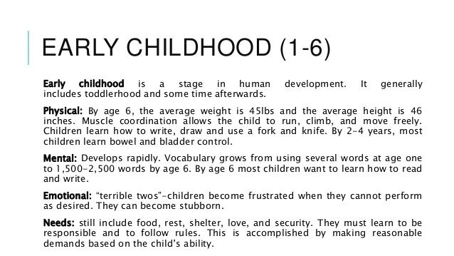Human growth and development powerpoint