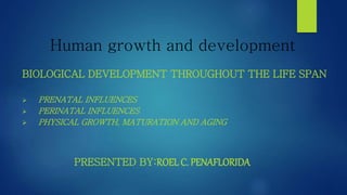 Human growth and development report PERINATAL | PPT