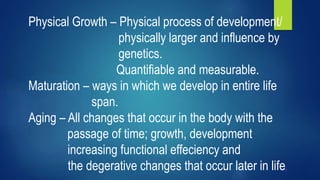 Human growth and development report PERINATAL | PPT