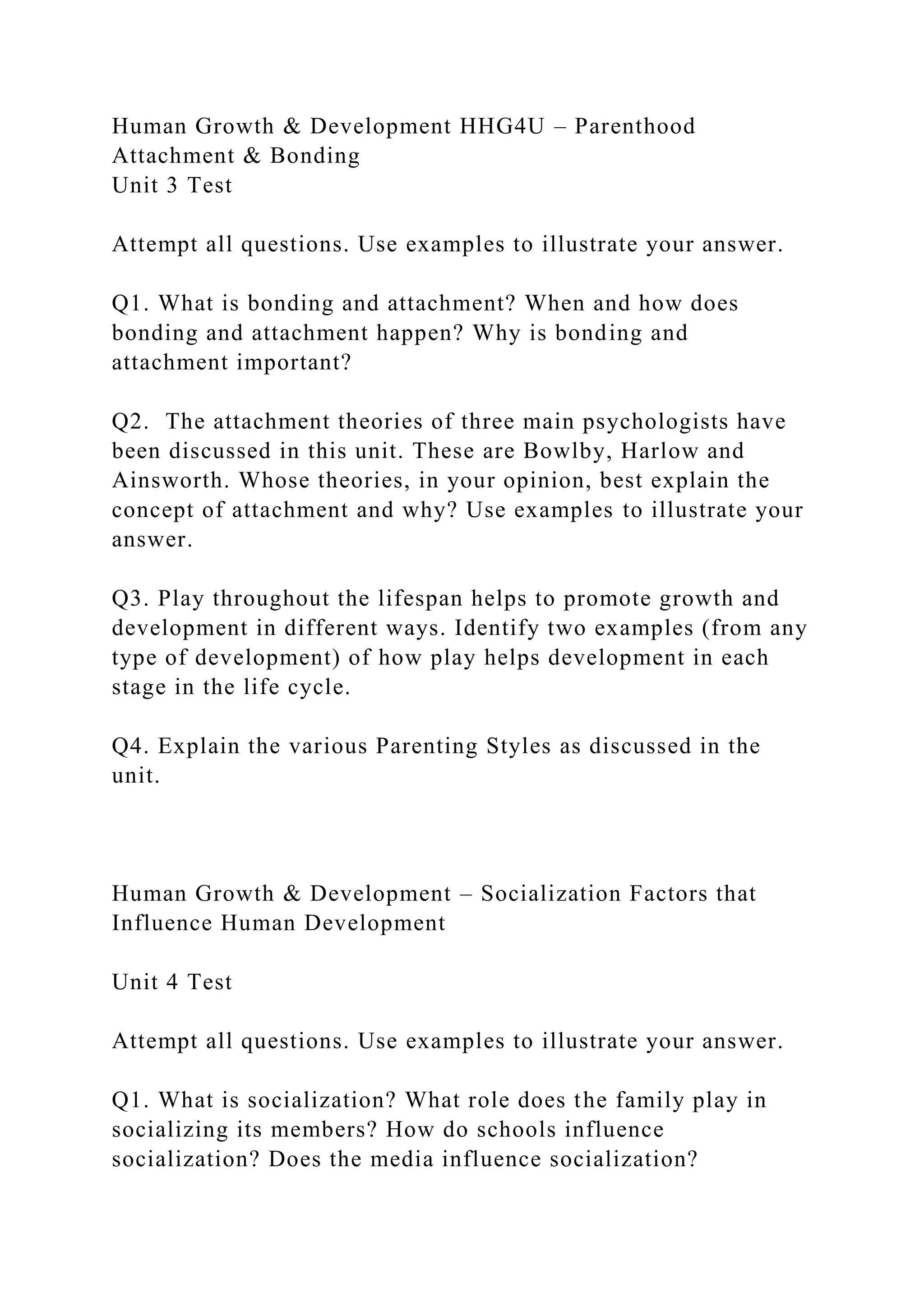 Human Growth & Development HHG4MFinal ExamAll questions carr.docx