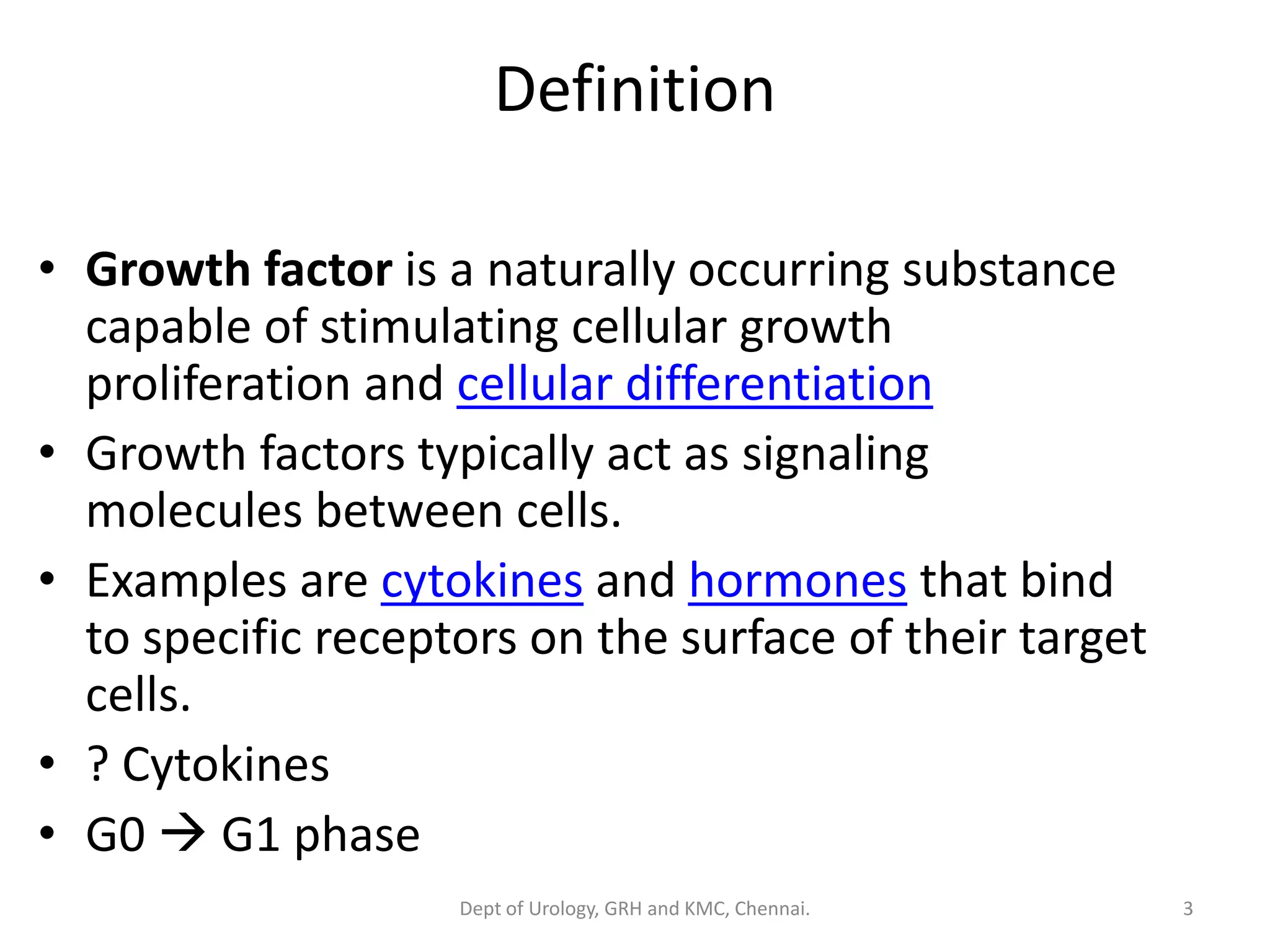 Human growth factorS | PDF