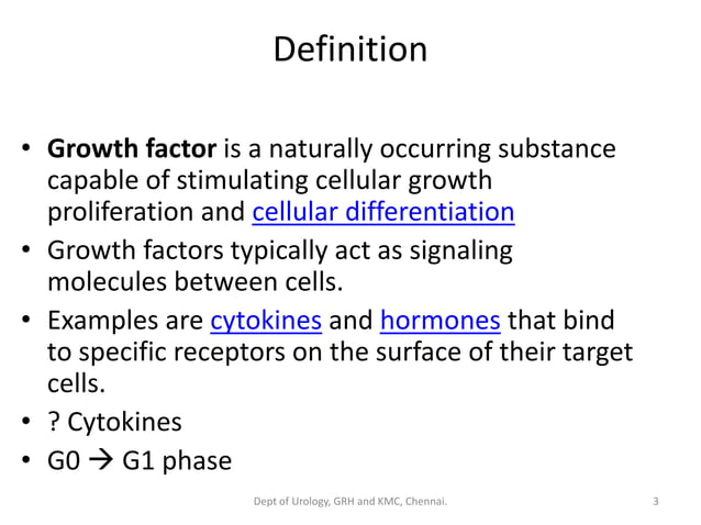 Human growth factorS | PDF