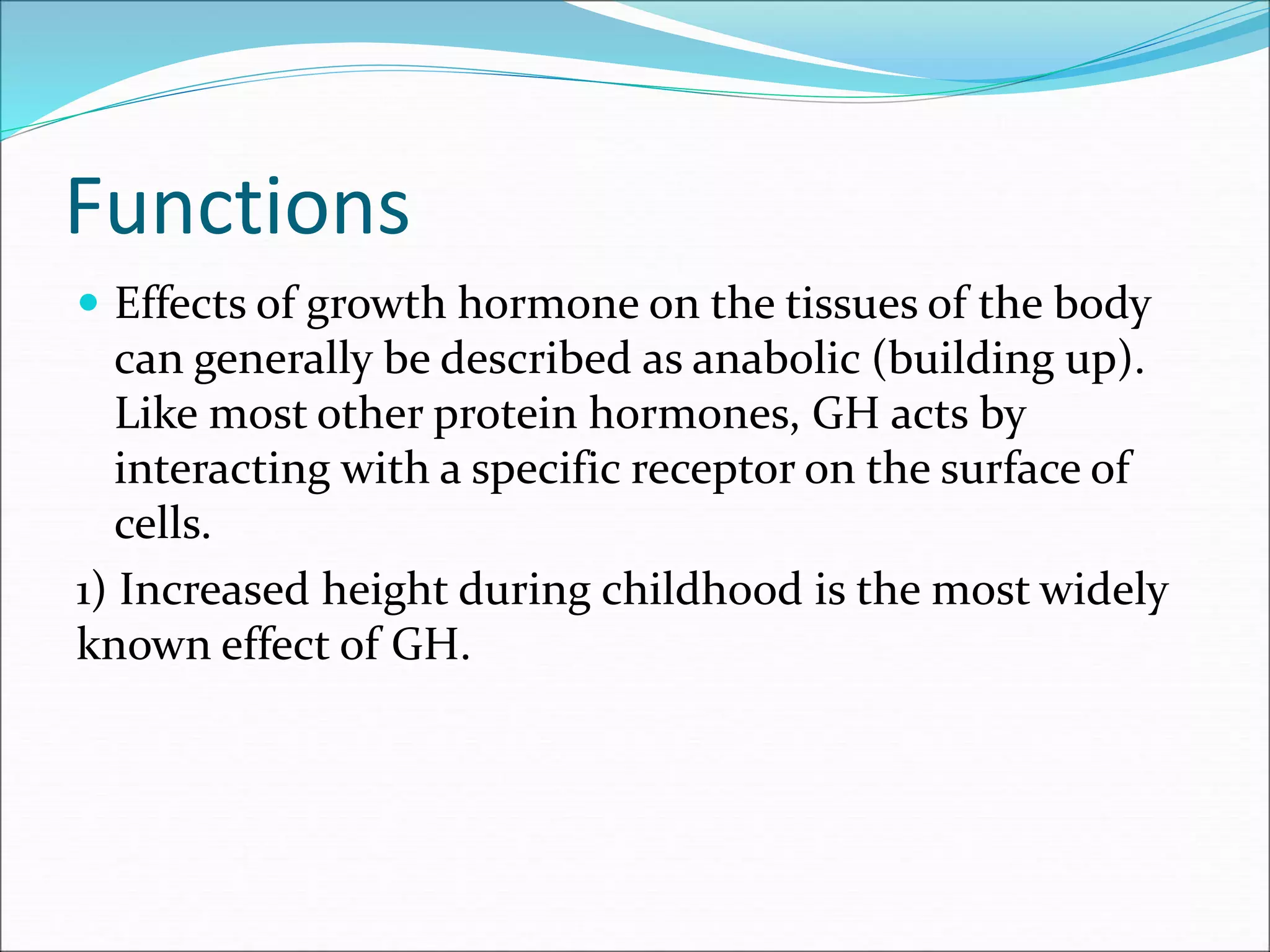 Human growth hormone | PPT