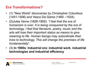 Seija Kulkki - Human Habitat 2013 | PPT