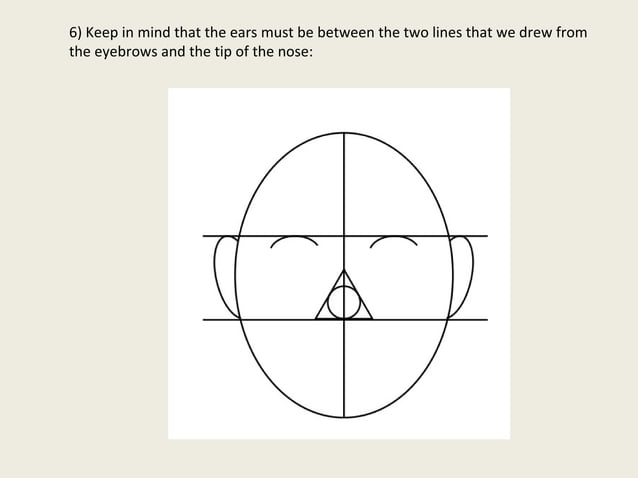 Human head proportions | PPT | Drawing and Sketching | Arts and Crafts