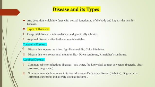 Human Health and Diseases.pptx | Lung and Respiratory Health | Diseases ...