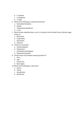 Human health & diseases L03 | PDF