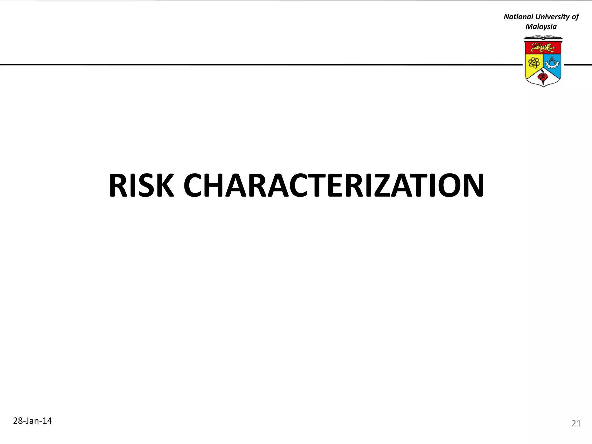 Human health risk assessment | PDF
