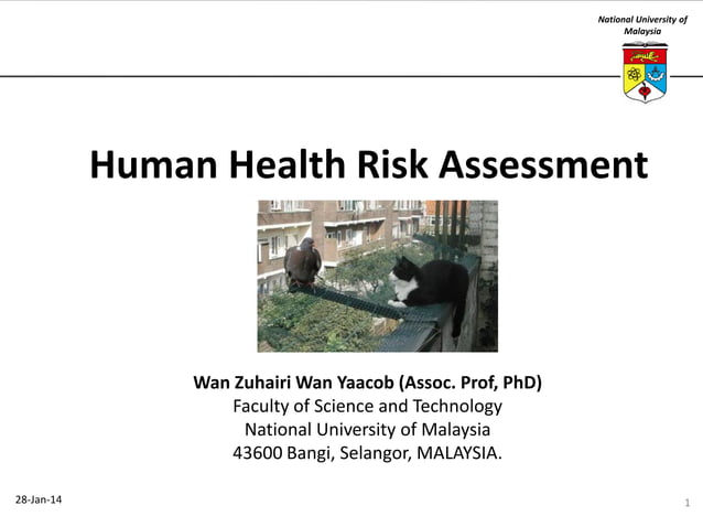 Human health risk assessment | PDF | Environment | Science