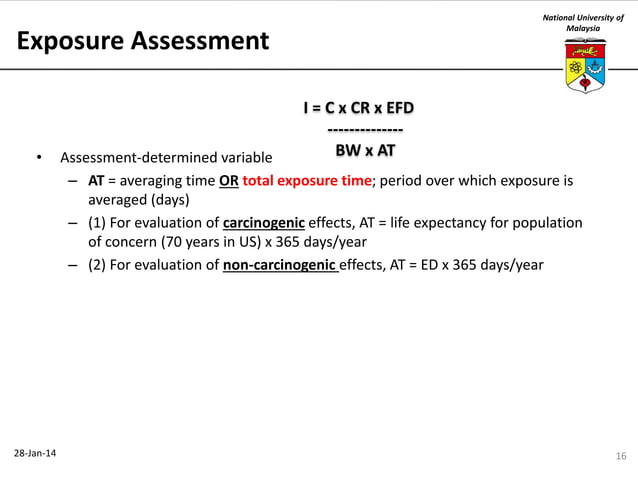 Human health risk assessment | PDF | Environment | Science
