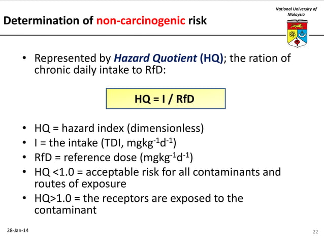 Human health risk assessment | PDF | Environment | Science