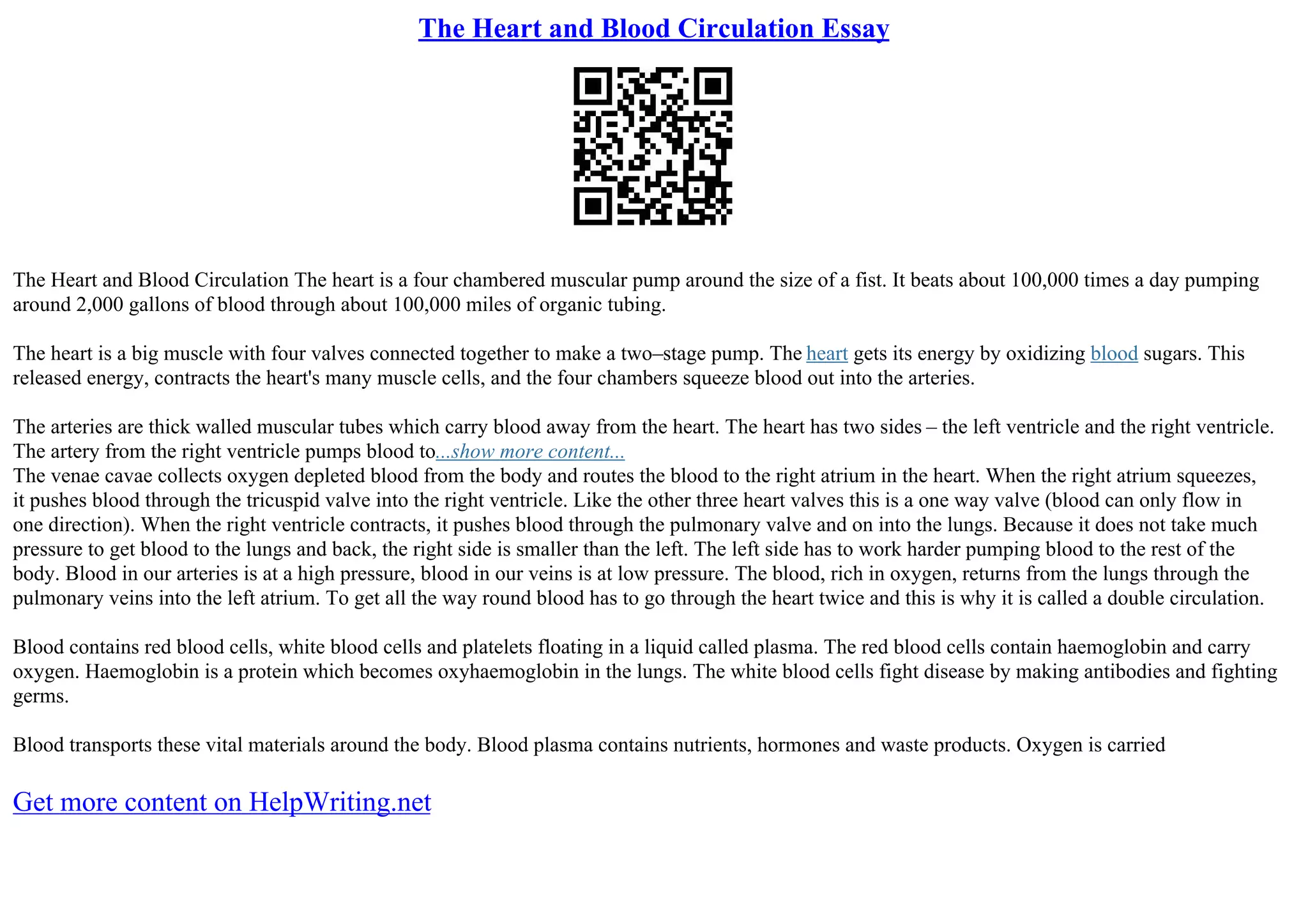 Human Heart Research Paper | PPT