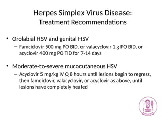 Human Herpes Virus: hISTORY AND MANAGEMENT | PPTX