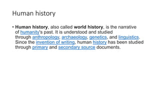 Human history.pptx