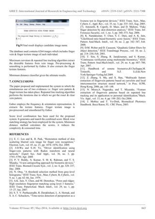 Human identification using finger images | PDF