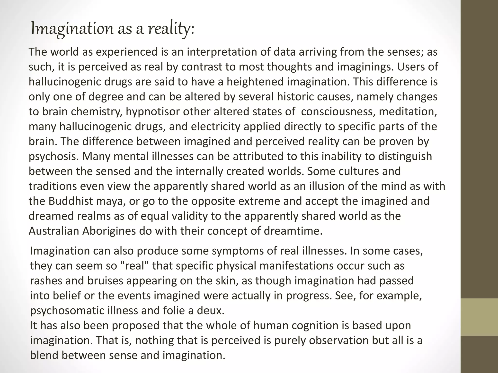 Human Imaginations | PPTX
