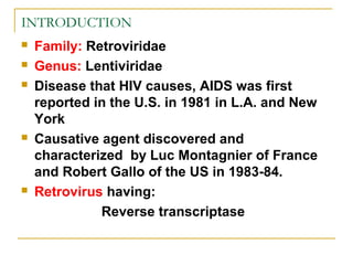 Human Immunodeficiency virus , (AIDS) | PPT