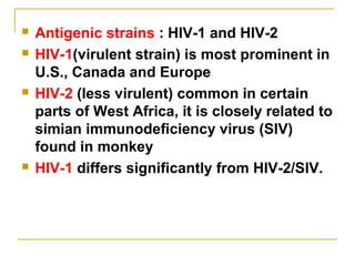 Human Immunodeficiency virus , (AIDS) | PPT