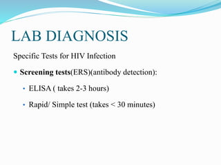 Human immunodeficiency virus (HIV) | PPTX