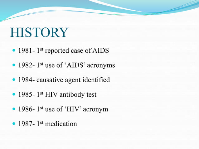 Human immunodeficiency virus (HIV) | PPT