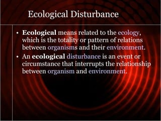 Human Impact on the natural Environment | PPT