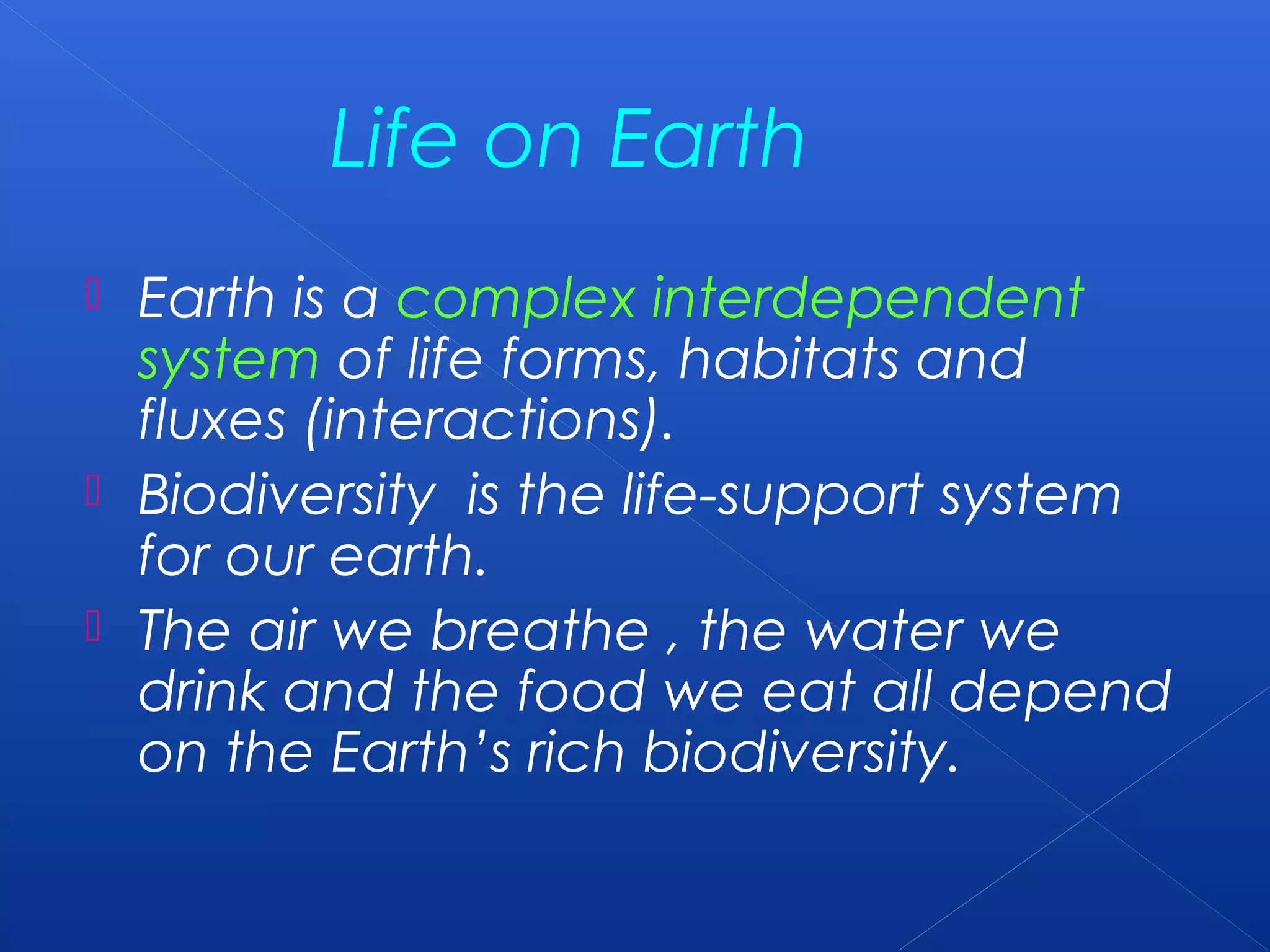 Human impact on biodiversity | PPT