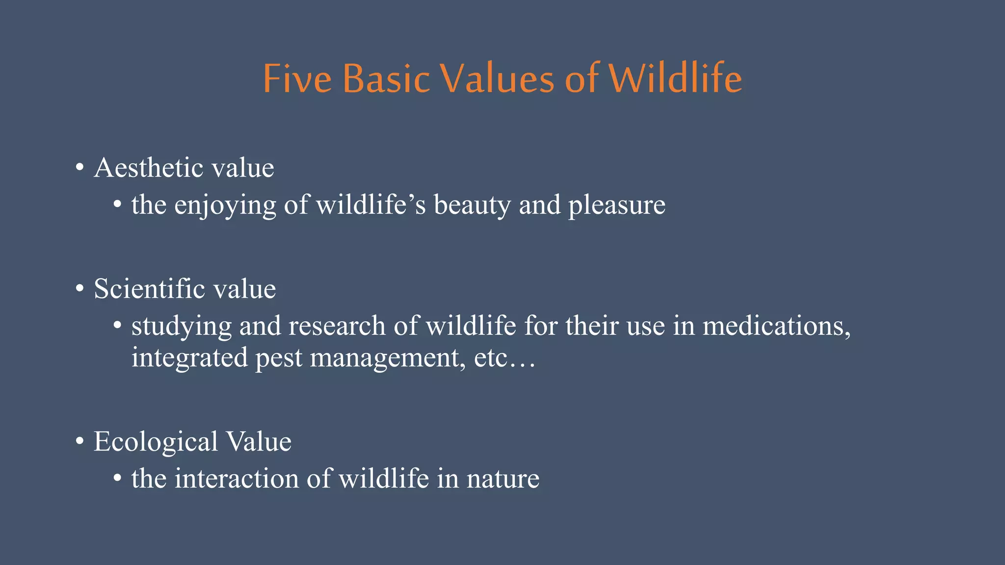 Human impact on wildlife | PPTX