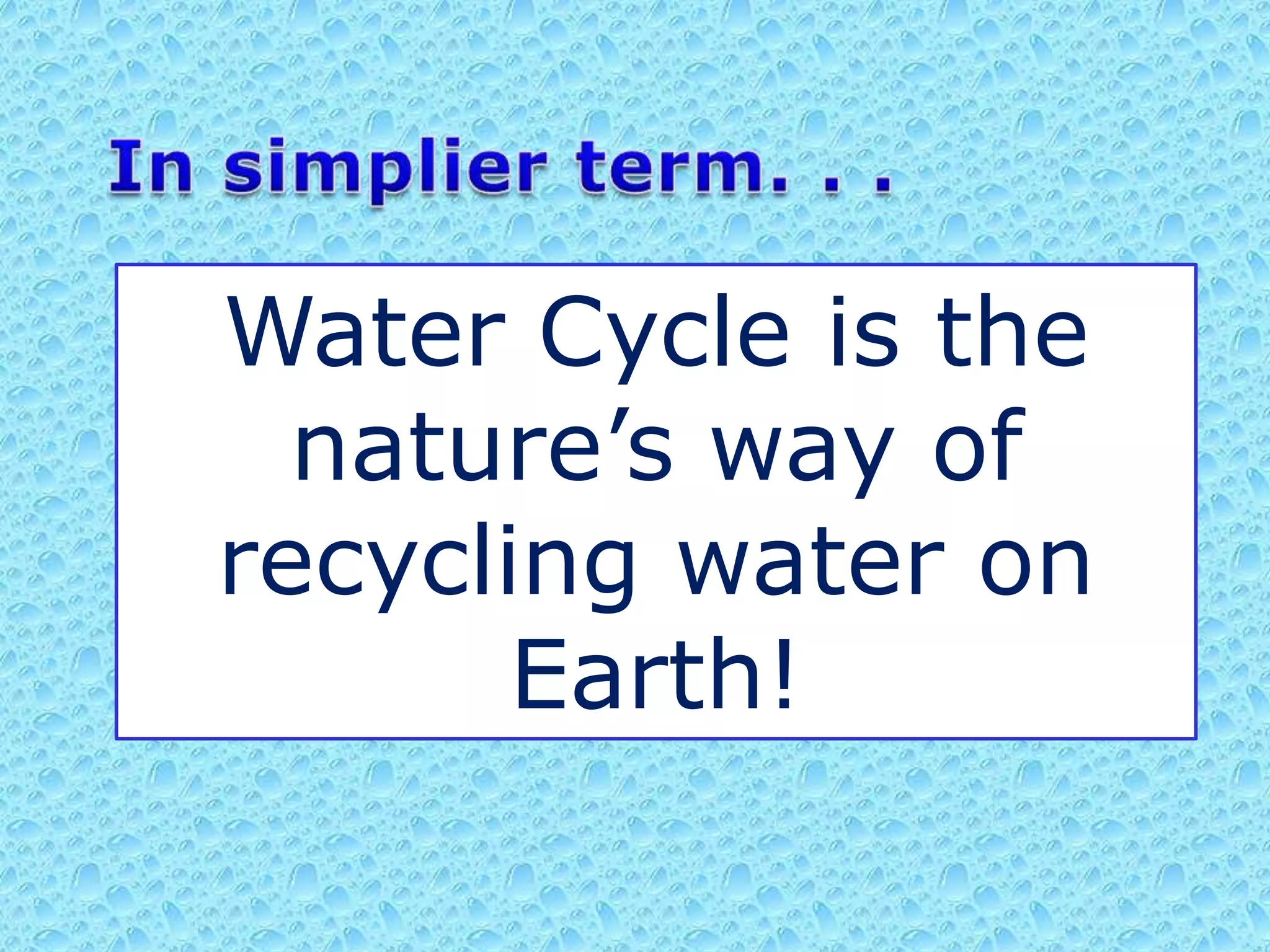 Human impacts on hydrological cycle | PPTX