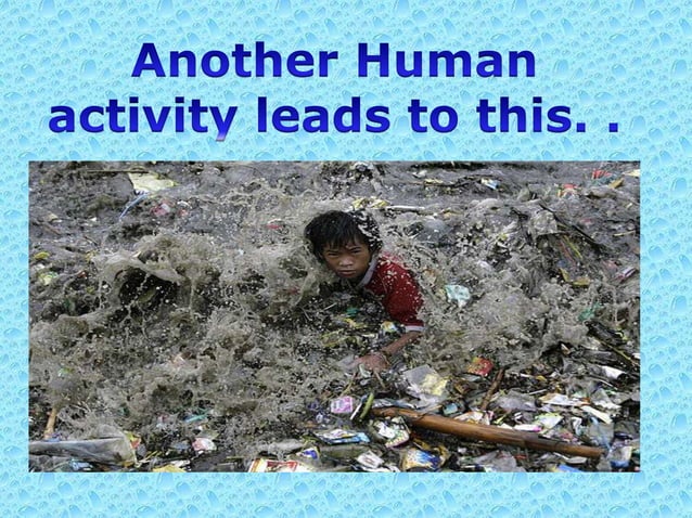 Human impacts on hydrological cycle | PPTX