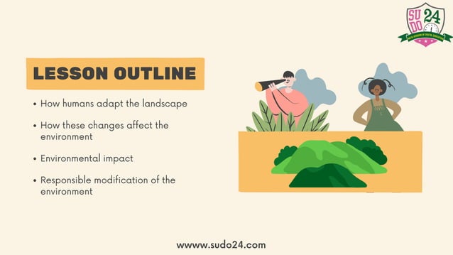 Modification Of The Landscape Pdf Environment Science