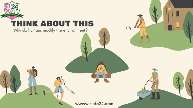 Modification of the Landscape | PDF | Environment | Science