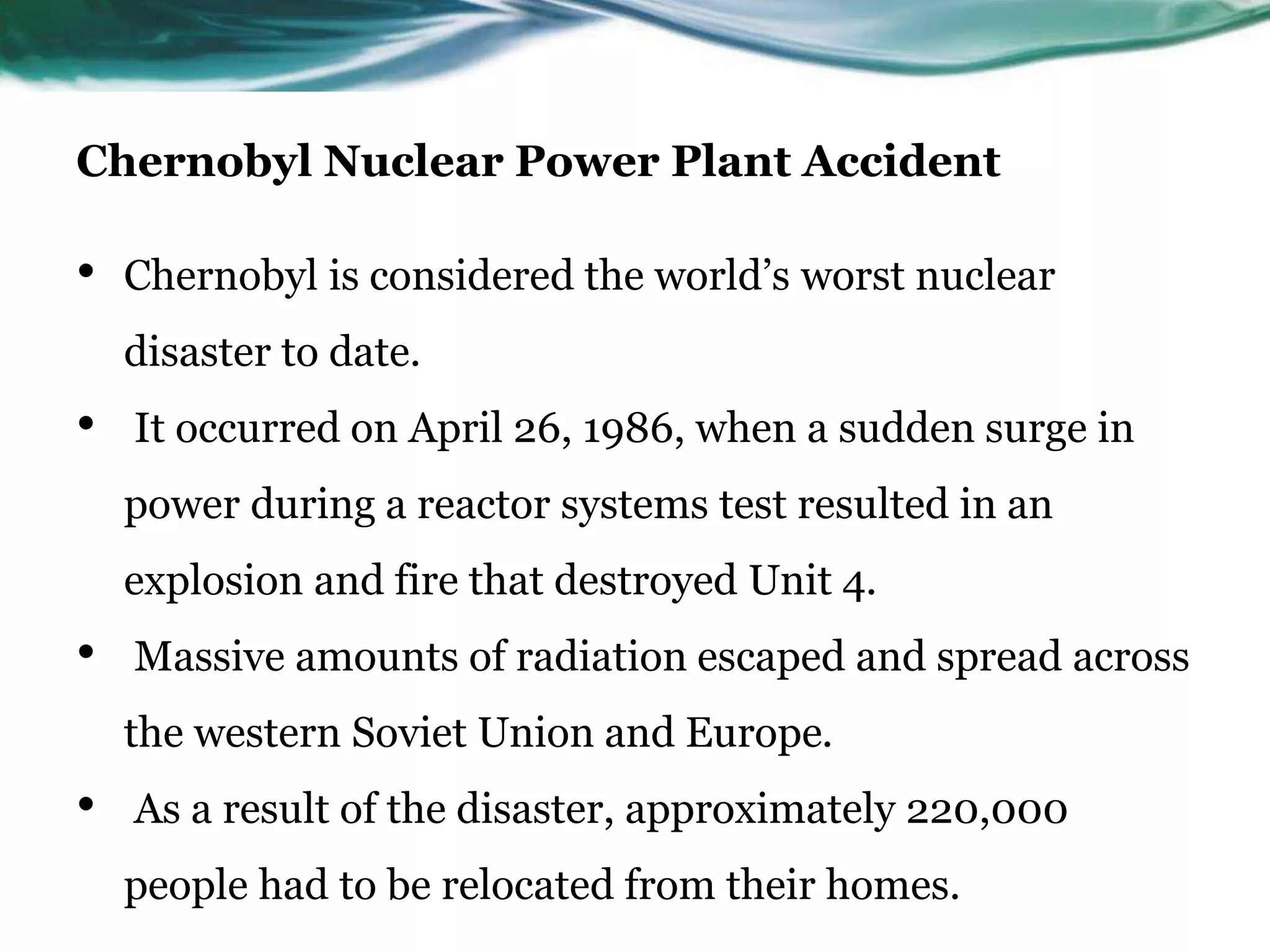 Human induced disaster | PPTX