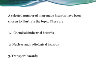 Human induced disaster | PPTX