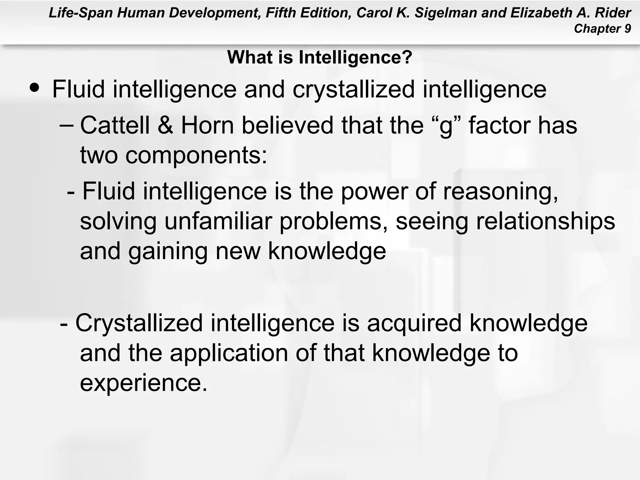 Human intelligence and creativity | PPT