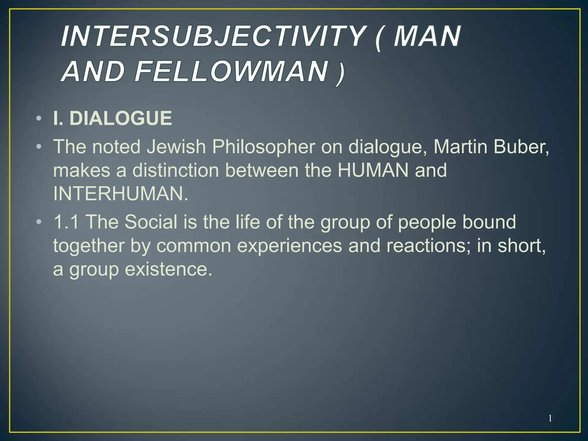 human intersubjectivity.ppt