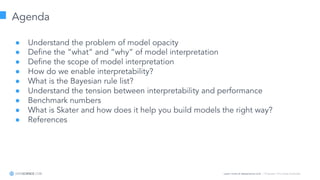 Human in the loop: Bayesian Rules Enabling Explainable AI | PPT