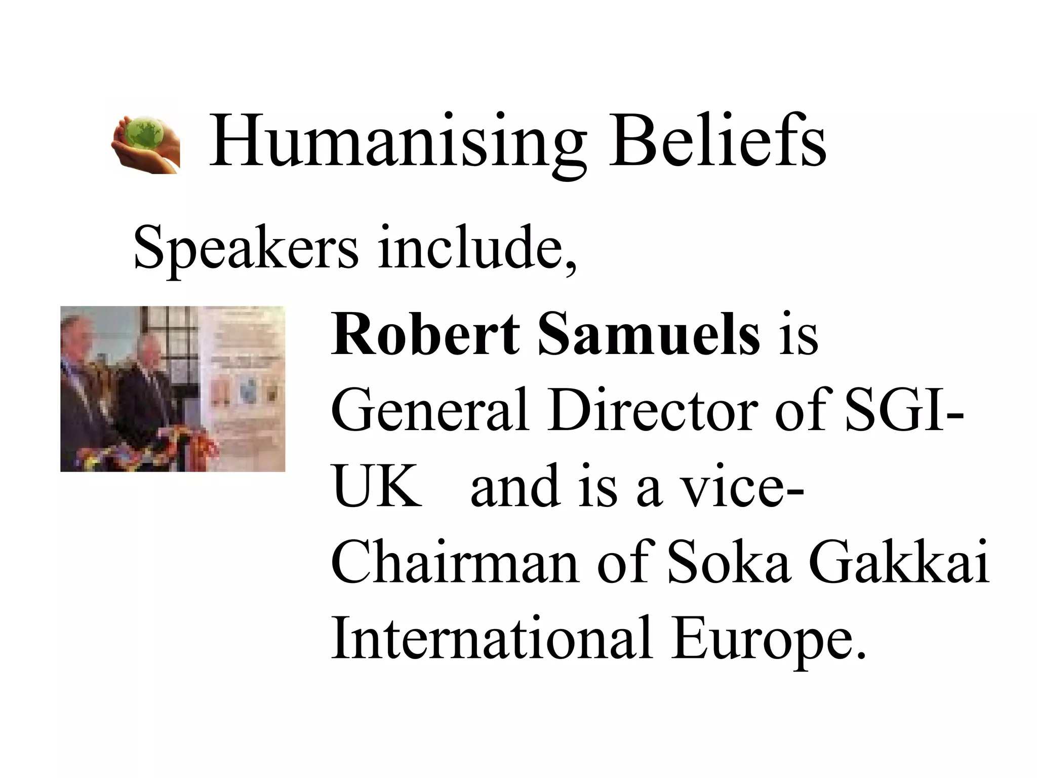 Humanising Beliefs | PPT | Free Download