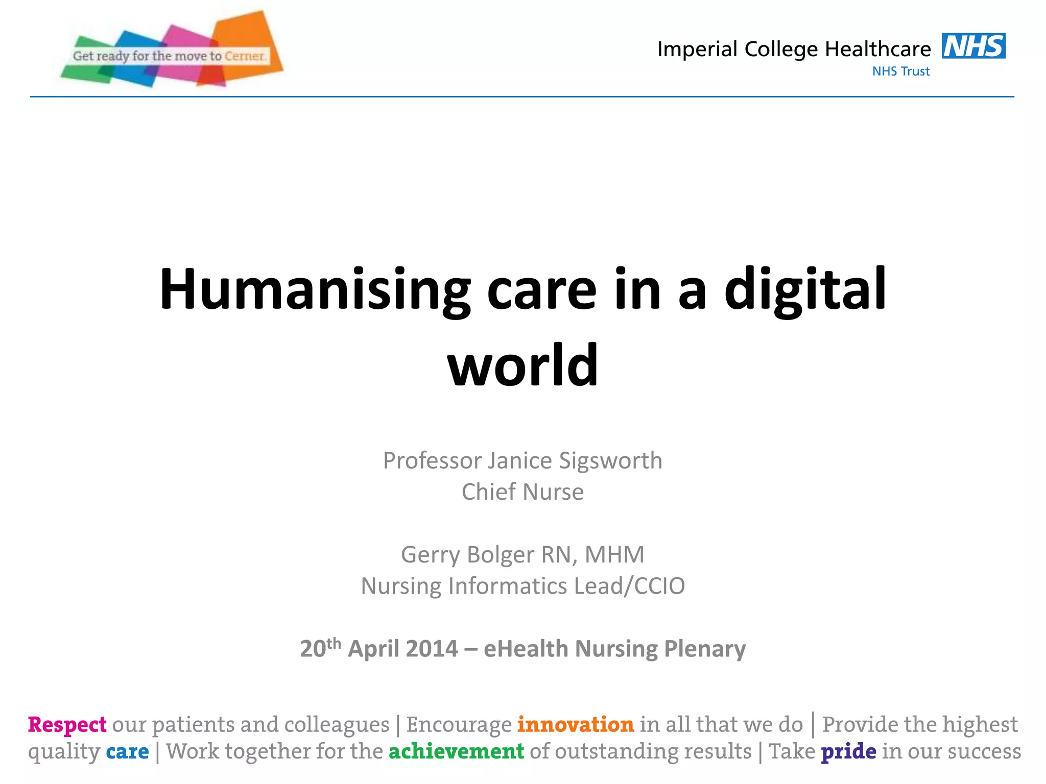 Humanising Technology | PPT