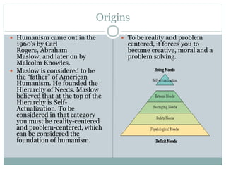 Humanism | PPTX