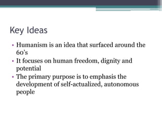 Humanism | PPTX