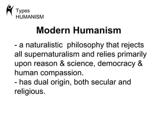 Humanism in Education | PPT | Religion & Spirituality