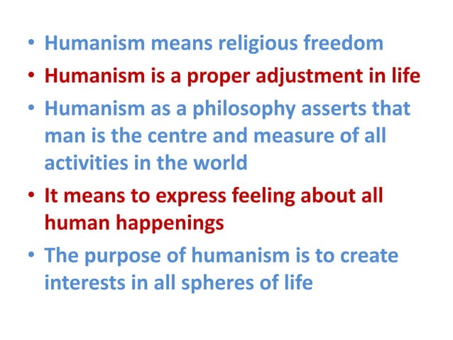 Humanism & its Educational Implications | PPTX