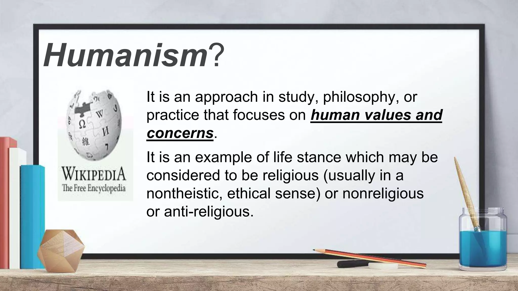 Humanism | PPTX