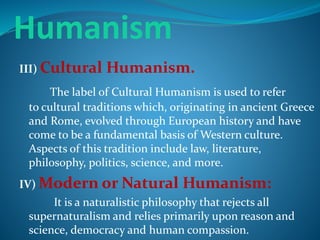 Humanism | PPTX