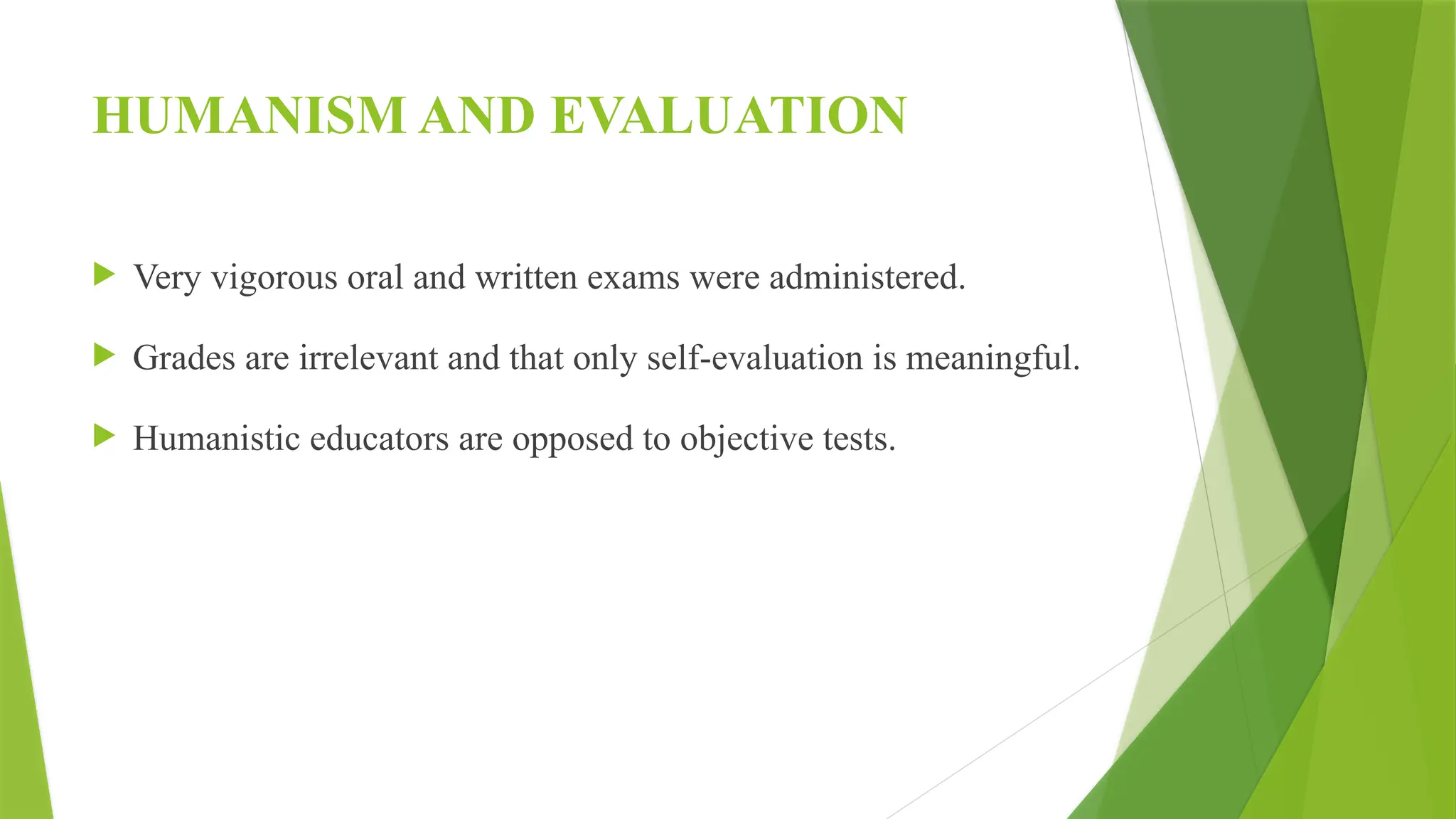 HUMANISM_the modern philosophy of education | PPTX