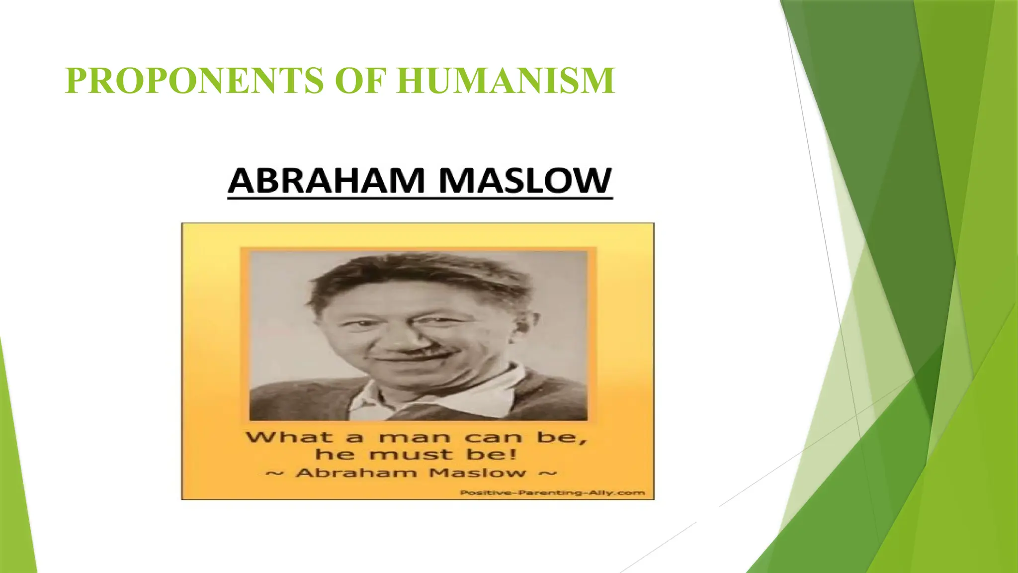 HUMANISM_the modern philosophy of education | PPTX