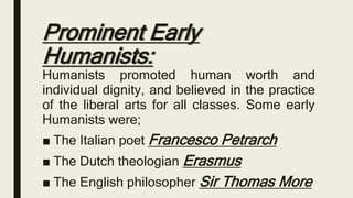 Humanism and challenges faced by the church authority | PPT