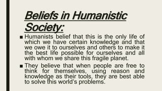 Humanism and challenges faced by the church authority | PPT